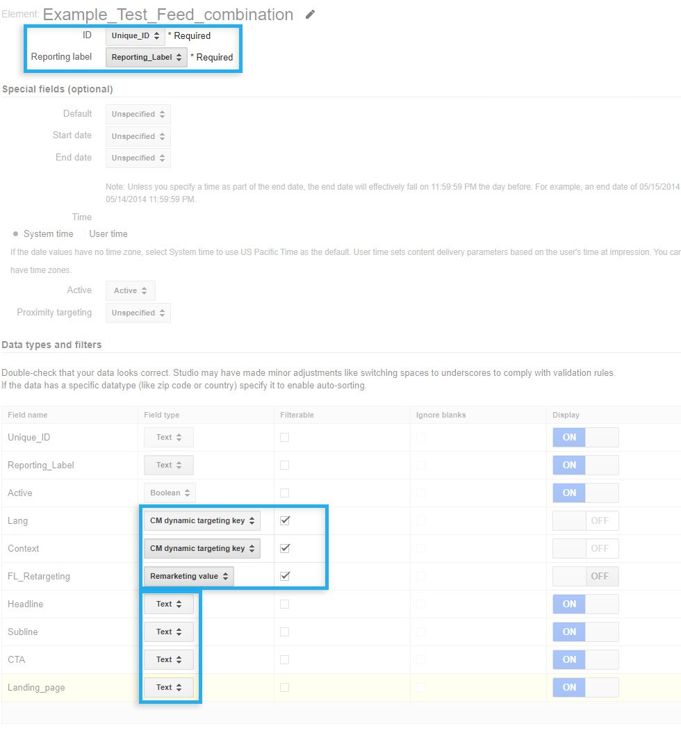 9 steps on how to create a Dynamic Profile • Google Studio